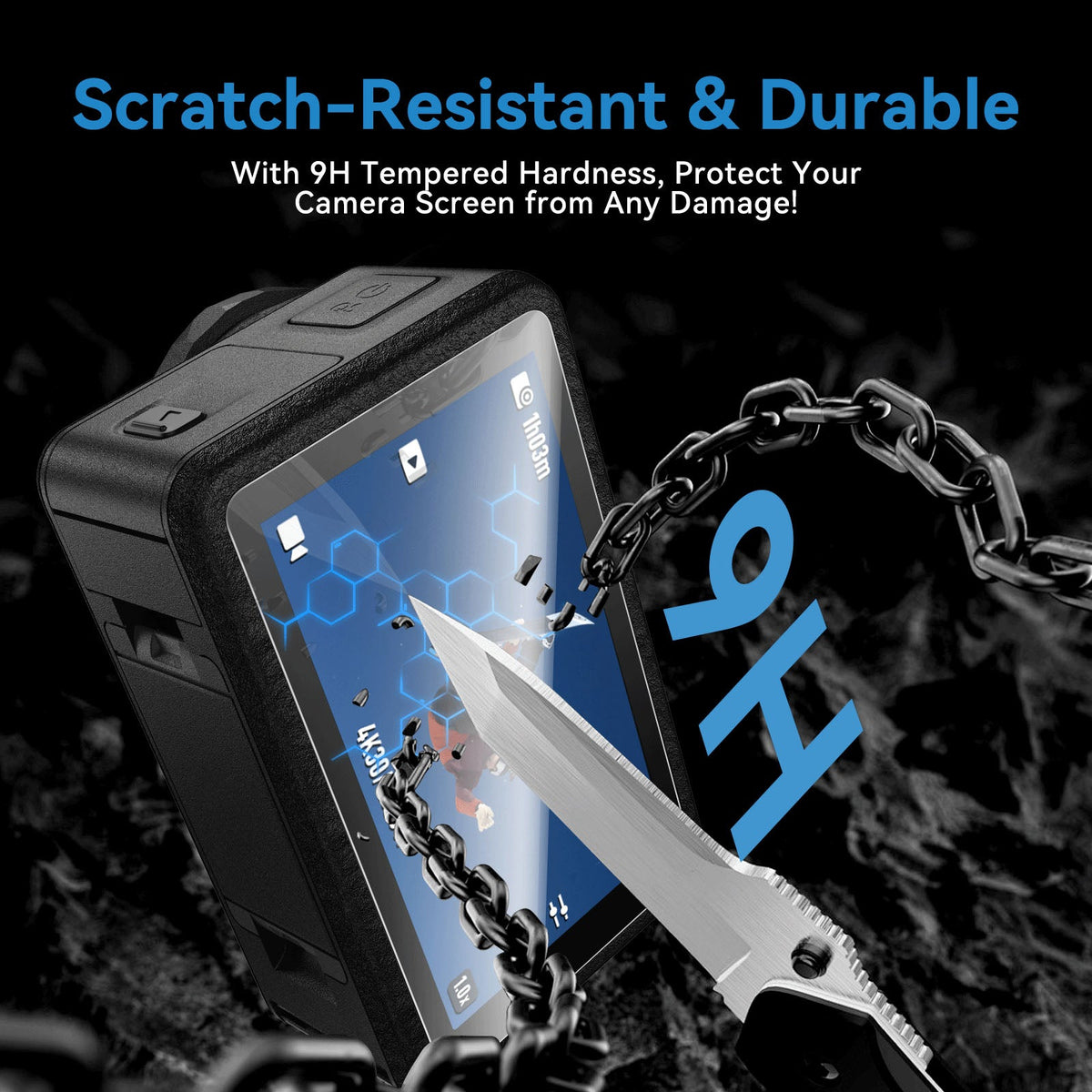 Telesin OA5 Pro tempered film set – telesinstore