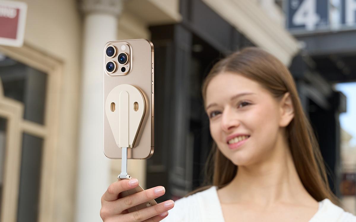 TELESIN Waterdrop-shaped Phone Stand: A Stylish and Versatile Magnetic ...