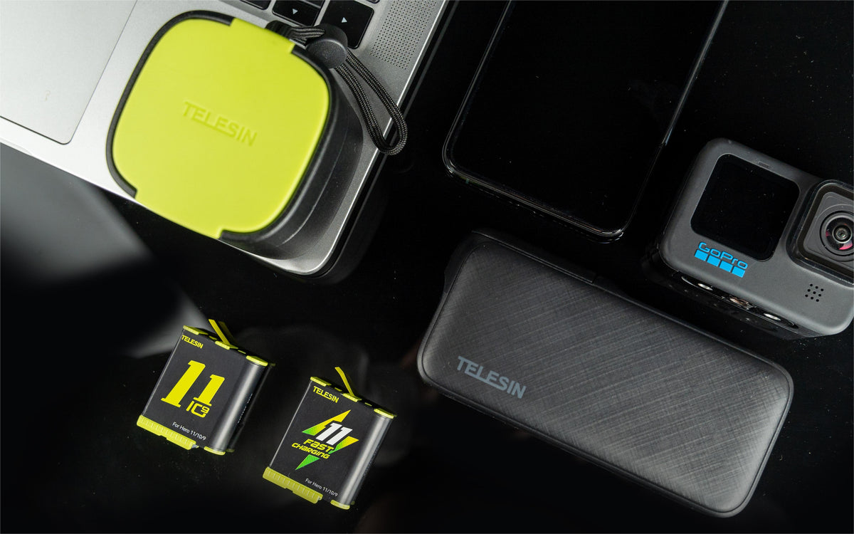 Beat Battery Anxiety: Top TELESIN Products to Keep You Powered Up ...