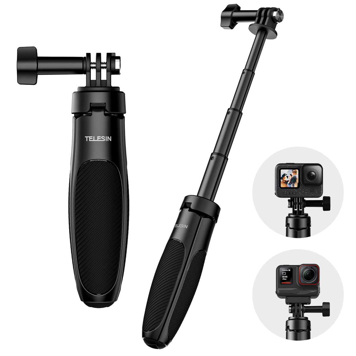 TELESIN Mini Selfie Stick 2.0 – telesinstore