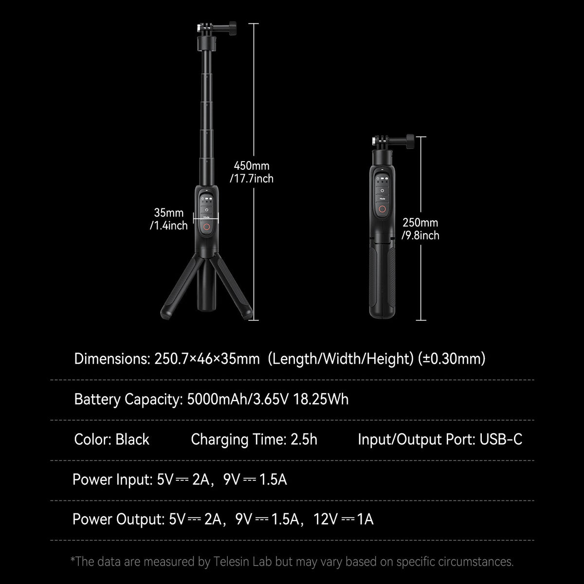 Shorty Rechargeable Selfie Stick – telesinstore