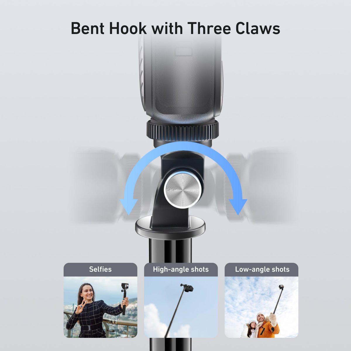 Telesin aluminum alloy high strength selfie stick – telesinstore