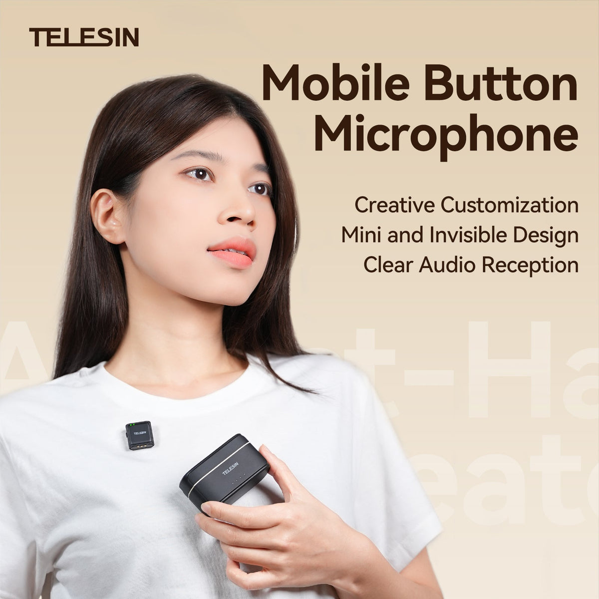 Telesin Mobile Button Microphone – telesinstore