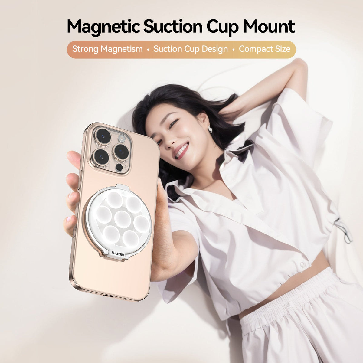 Telesin Magnetic Suction Cup Mount – telesinstore