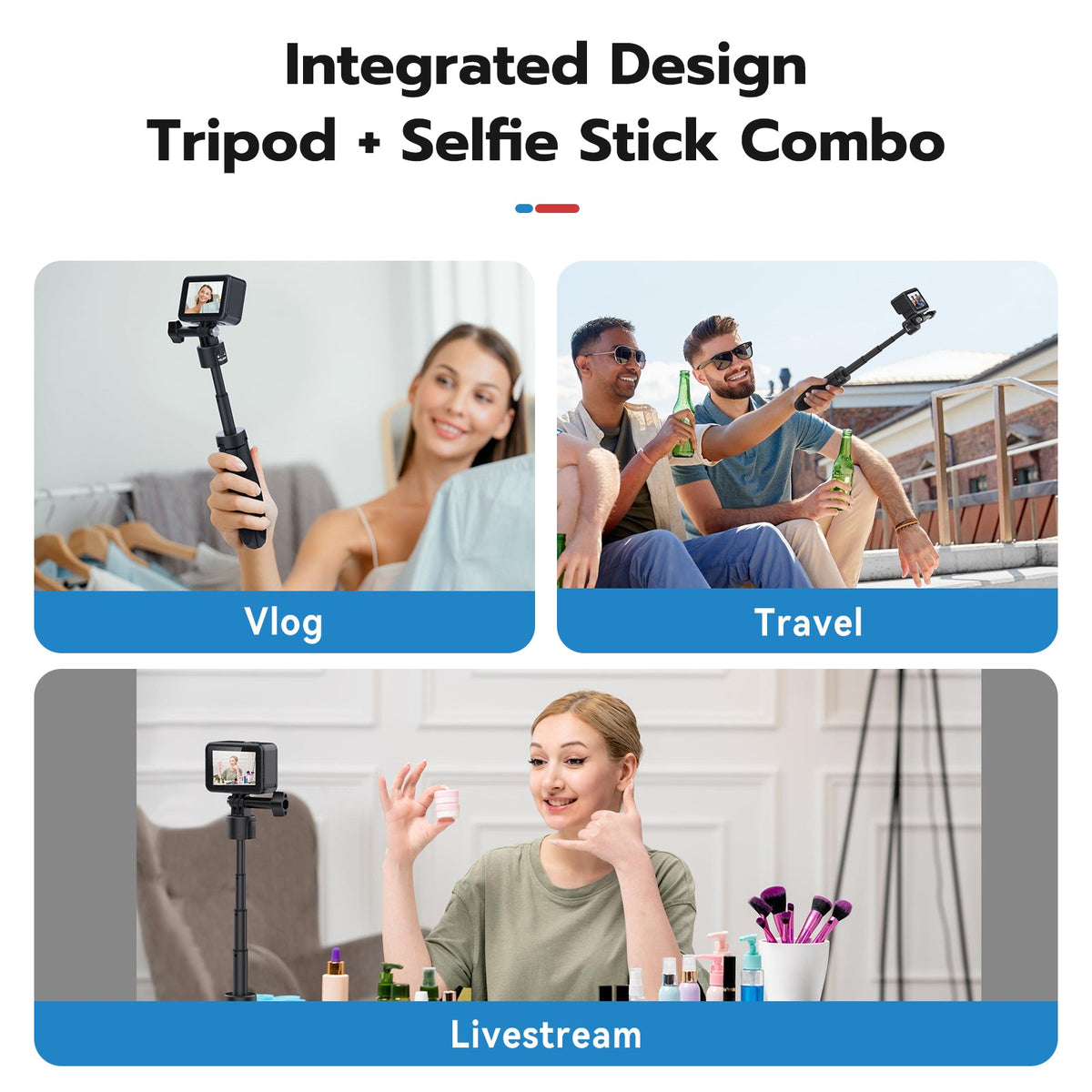 Telesin Mini Quick Release Selfie Stick – telesinstore