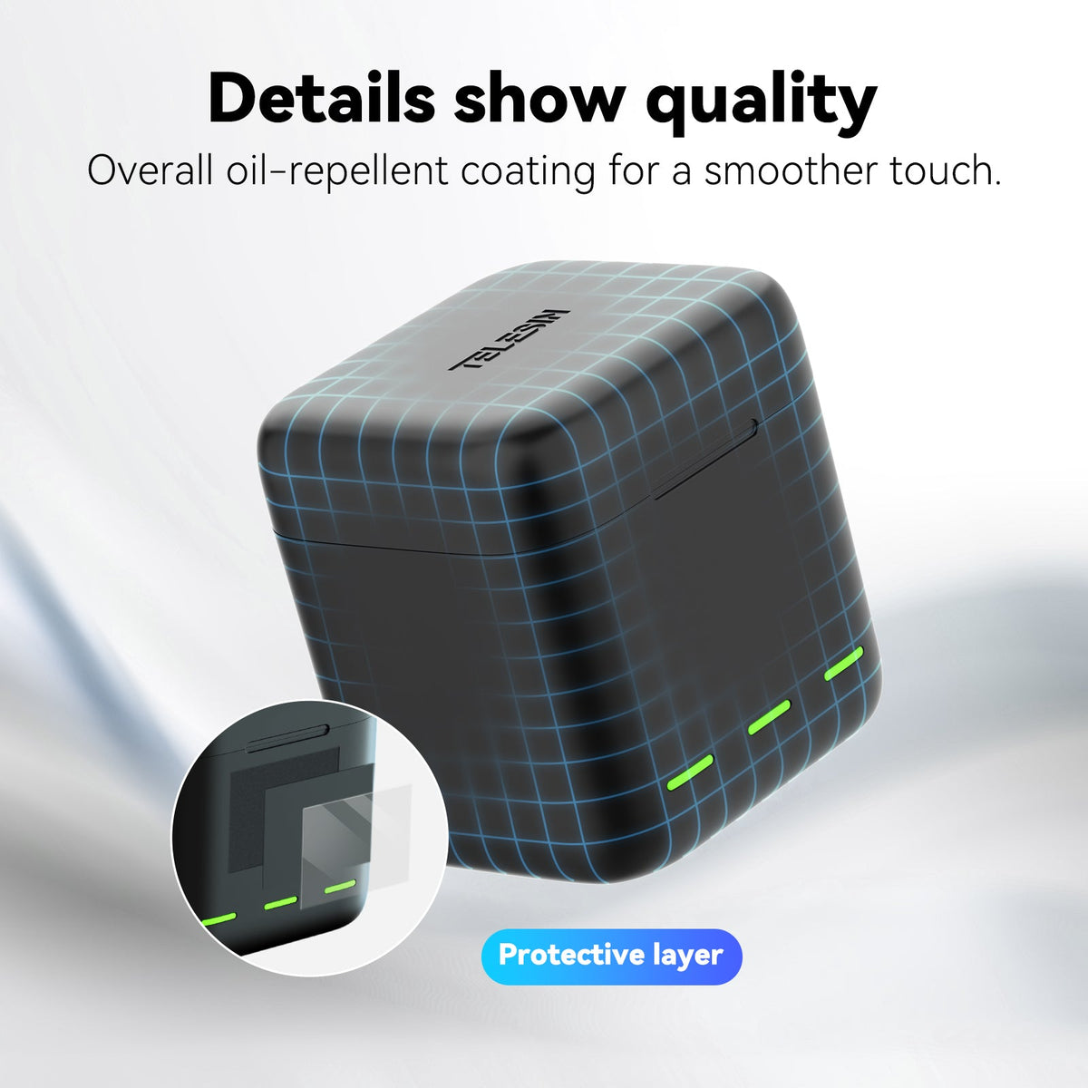 Telesin Fully decoded battery For Hero 12/11/10/9 – telesinstore