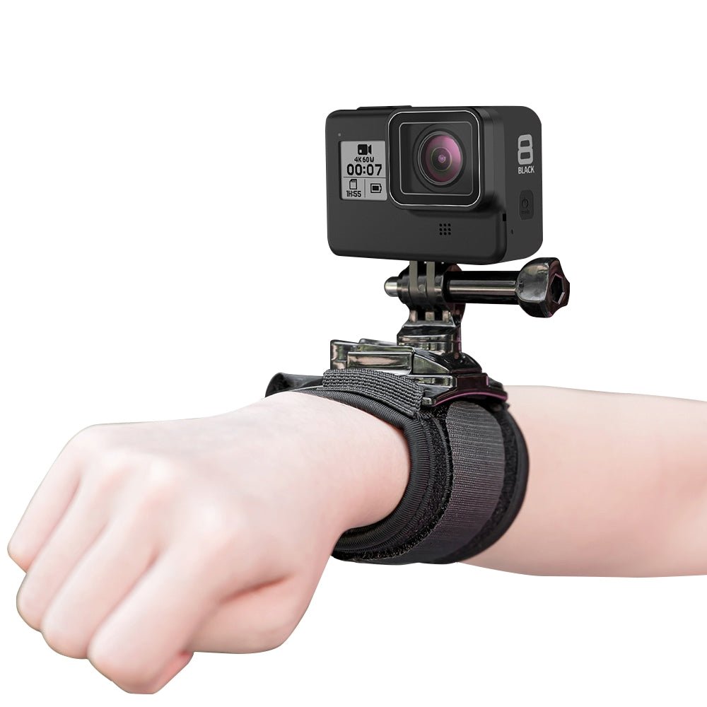 TELESIN 360 Degree Rotation Wrist Strap Mount for Action Cameras ...